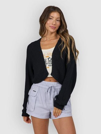 Salty Crew Navigator Strickjacke black