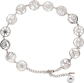 Alberta Ferretti Metallg&uuml;rtel - - Accessories - Damen - Grau - S