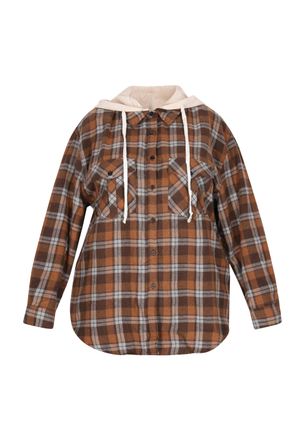 Mymo Jacke Gro&szlig;e Gr&ouml;&szlig;en Frauen braun