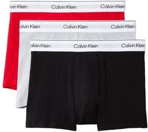 Calvin Klein Lot de 3 boxers en coton m&eacute;lang&eacute;