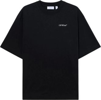Off-white Homme, Tops, Noir, Taille: XL Half Arrows Tee