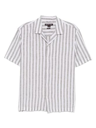 Michael Kors chemise &agrave; rayures - Tons neutres