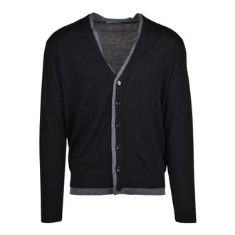 Paolo Pecora Cardigan - Homme - Pulls - Noir - Taille: M