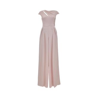Max Mara Envers Satin Jumpsuit - - Jumpsuits & Playsuits - Damen - Rosa - S