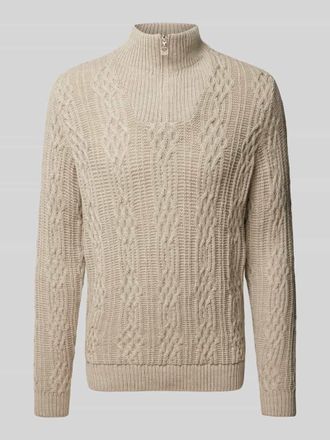 Dale of Norway Wollpullover mit Troyer-Kragen