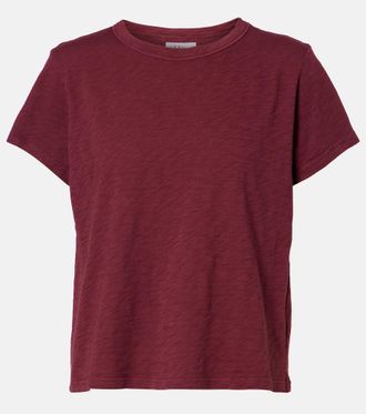 Velvet T-Shirt Marika aus Baumwoll-Jersey