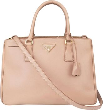 Prada Crossbody Bags - Prada Saffiano Leather Galleria Handbag - Gr. unisize - in Gold - für Damen