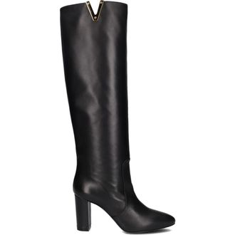 Via Roma 15 Soft Nero Stiefel Schwarz Leder - - Shoes - Damen - Schwarzk - 38 EU
