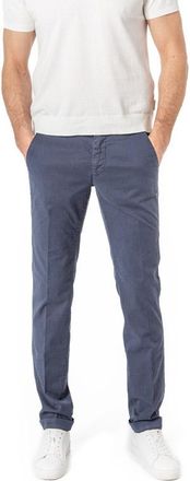 Mason's Herren Hose blau Slim Fit
