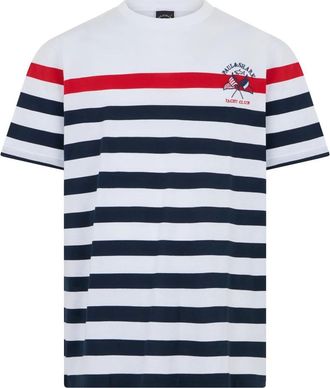 Paul & Shark T-shirt &agrave; manches courtes - Homme - Tops - Blanc - Taille: 2XL