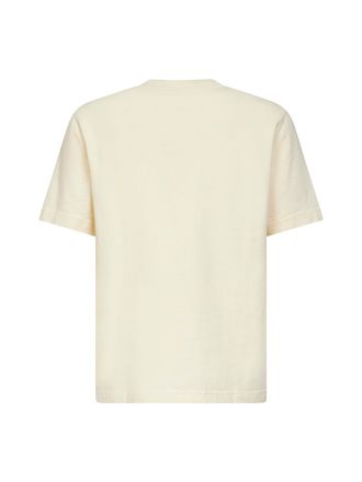 Jacquemus Mens T-Shirt The Gros Grain Beige Cotton T-Shirts And Polos