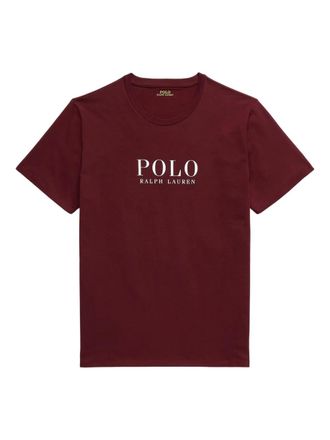 Polo Ralph Lauren t-shirt &agrave; logo imprim&eacute; - Rouge