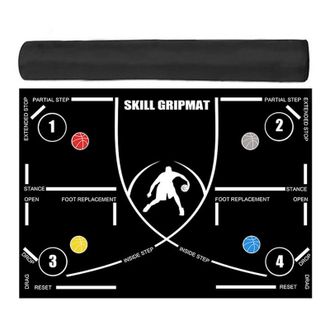 Generic Trainingsmatte f&uuml;r Agilit&auml;tsschritte, Basketball-Trainingsplattform | 120 x 86 cm, tragbar, kein Slip f&uuml;r regelm&auml;&szlig;iges Training, Trainingshilfe, Ausr&uuml;