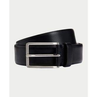 BOSS Ceinture Erman homme noire en cuir