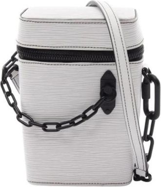 Louis Vuitton Sac bandouli&egrave;re en cuir Epi Pre-owned - Femme - Pre-owned - Blanc - Taille: ONE Size