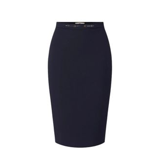 Elisabetta Franchi Figurbetonter Rock - - Skirts - Damen - Blau - XS