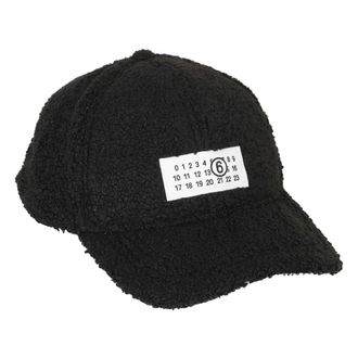 Maison Margiela Fleece Cap - - Accessories - Damen - Schwarzk - ONE SIZE