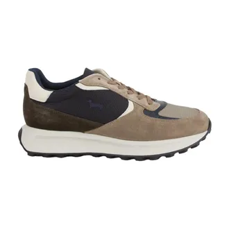 Harmont & Blaine Homme, Chaussures, Beige, Taille: 42 EU Homme Daim - TEX Fabric Taupe