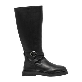 Blauer Hanna Boot - - Shoes - Damen - Schwarzk - 36 EU