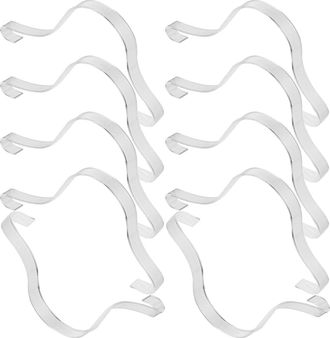 BESPORTBLE 10 St&uuml;ck Teiliges Acryl Schuhdisplay St&auml;nder Transparenter Schuhorganizer Halter mit Ergonomischem W&ouml;lbungsdesign Strapazierf&auml;hig und Formstabil f&uuml;r S