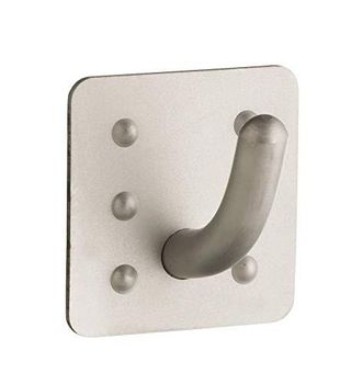 MasterClass Professional Edelstahlhaken quadratisch 2 Stück