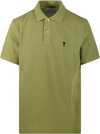 Ami Homme, Tops, Vert, Taille: S Polo De Coeur