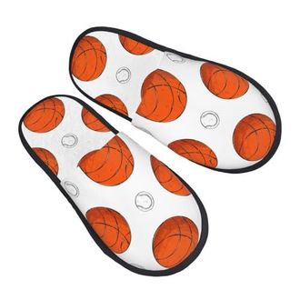 Generic Pantoufles Unisexes Basket-Ball Et Baseball Chaussons Antid&eacute;rapantes Doubl&eacute;es En Peluche Chaude Pantoufles, Pour Int&eacute;rieur Ext&eacute;rieur, Femmes, Hommes, 