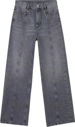 Dagmar Femme, Jeans, Gris, Taille: W29 L32 Jean Droit en Denim