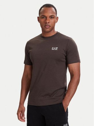 Emporio Armani T-Shirt 8NPT25 PJVPZ U6027 Braun Regular Fit