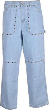Iuter Iuter, Homme, Jeans, Bleu, Taille: W30 Rivets Fatigue Denim