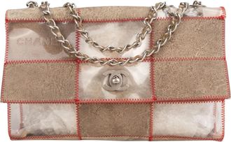 Chanel Crossbody Bags - Chanel Transparent Patchwork Single Flap Crossbody - Gr. unisize - in Bunt - f&uuml;r Damen