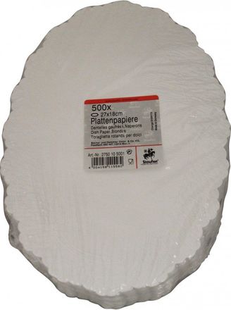 LEONE 1947 Leone Ovales Papier mit klassischer Prägung, 18 x 27 cm, Multi, 1 Stück