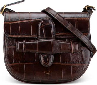 Celine mini sac à bandoulière Symmetrical (2013) - Marron