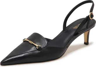 Michael Kors Femme, Chaussures, Noir, Taille: 36 1/2 EU Lena Sling Pump