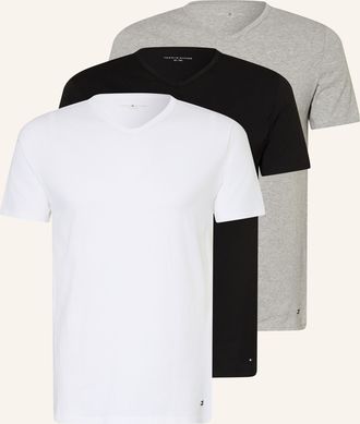 Tommy Hilfiger 3er-Pack V-Shirts grau