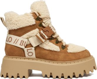 Buffalo Schnürschuhe Buffalo Aspen Com Mid Warm 1622594 Beige