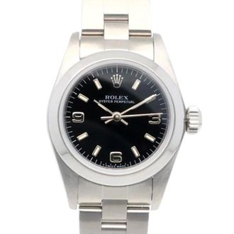 Rolex Montre Pre-owned 67180 - Femme - Pre-owned - Noir - Taille: ONE Size