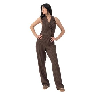 Kocca Femme, Combinaisons et Ensembles, Brun, Taille: 42 FR Tuta intera gessata
