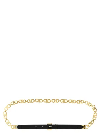 Ferragamo Womens Black Calfskin Belt