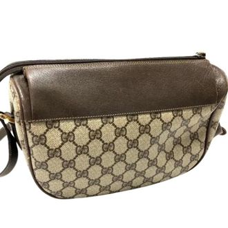 Gucci Sac bandouli&egrave;re vintage Pre-owned Pochette - Femme - Pre-owned - Beige - Taille: ONE Size