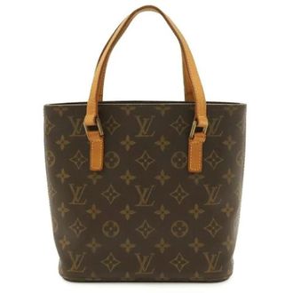 Louis Vuitton Sac cabas vintage de seconde main - Femme - Pre-owned - Brun - Taille: ONE Size