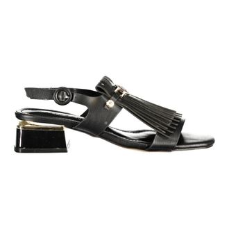 Laura Biagiotti Sandale mit verstellbarem Kn&ouml;chelriemen - - Shoes - Damen - Schwarzk - 36 EU