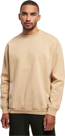 Urban Classics Herren Heavy Terry Garment Dye Crew 5XL unionbeige
