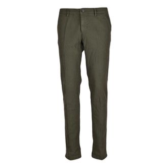 Mason's Chino Style Milano - Homme - Pantalons - Vert - Taille: M