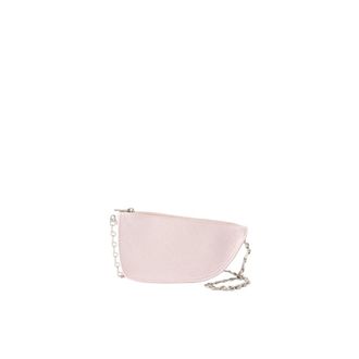 Burberry Crescent Clutch Bag - - Bags - Damen - Rosa - ONE SIZE