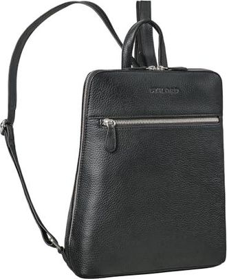 STILORD Doris Petit Sac a Dos Femme Cuir sac a dos cabine Sac a Dos Antivol Sac Femme Sac à Dos de Voyage idee cadeau femme sac à dos voyage, Couleur:noir