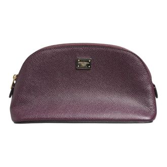 Dolce & Gabbana Femme, Accessoires, Violet, Taille: ONE Size Pochette Portefeuille