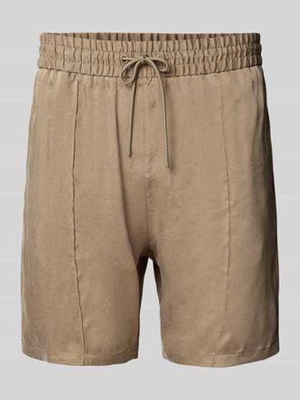 HUGO BOSS Regular Fit Shorts mit fixierten B&uuml;gelfalten Modell Ravis