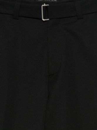 low brand Mens Trousers Virgin Wool Black Polyester