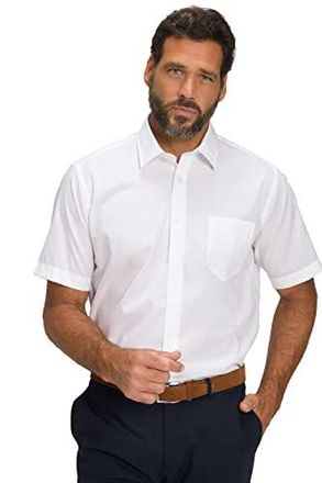JP1880 Homme Hemd, Bügelfrei Chemise 1/2, Blanc Neige, 7XL EU